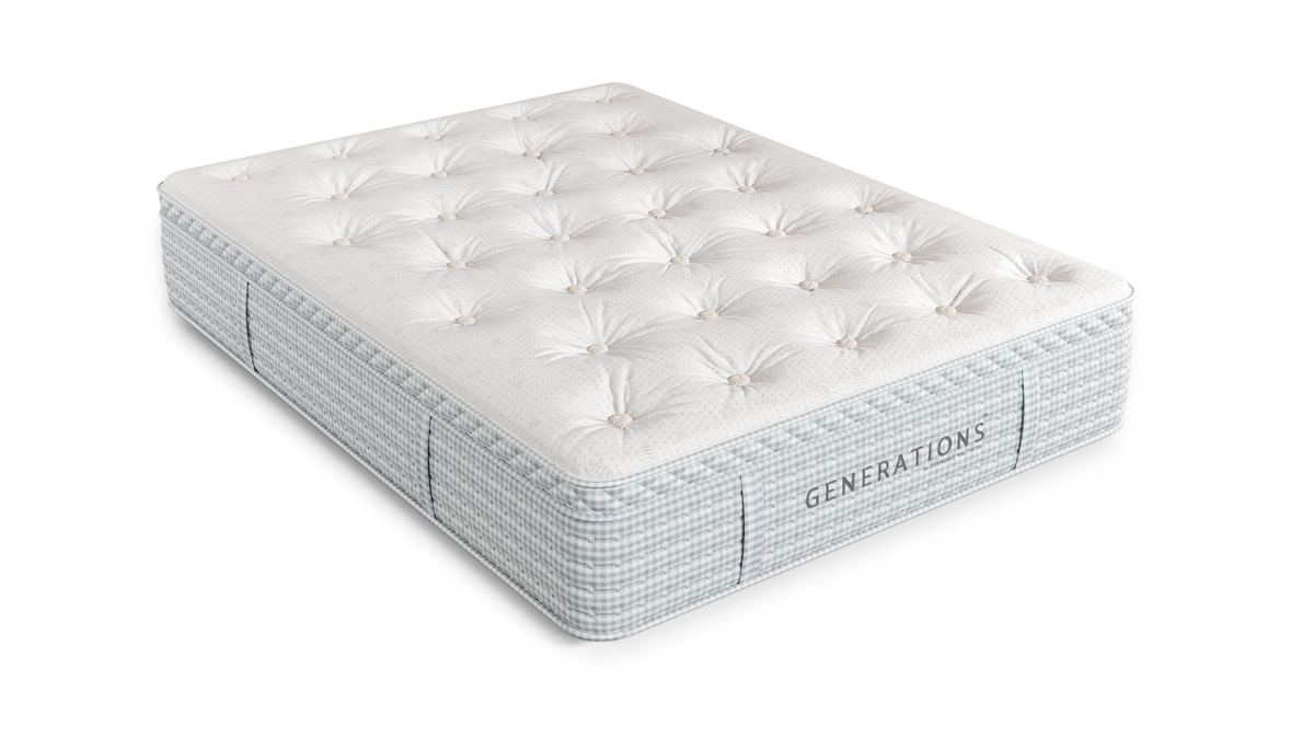 Queen Diamond Mattress® Generations Heritage Luxury 16" Tufted Euro To ...